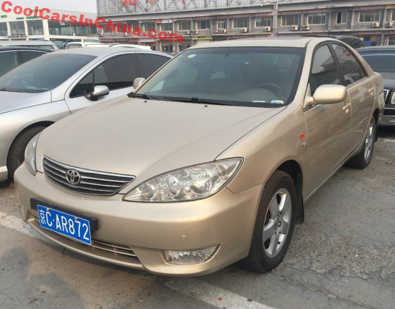 Toyota Camry XV30 In Gold In China - CoolCarsInChina.com