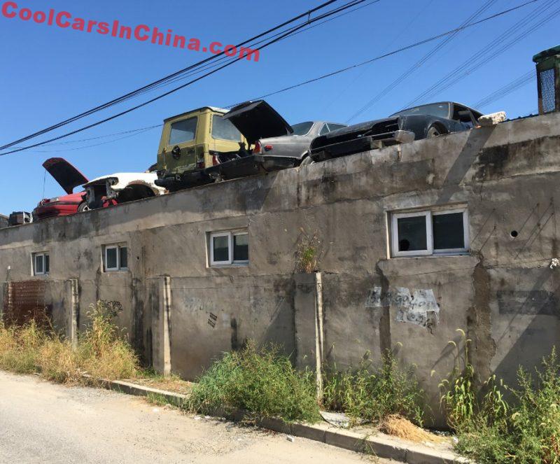 The Story Of The Rooftop Car Collection In Beijing - CoolCarsInChina.com