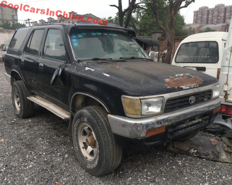 Second Generation Toyota 4Runner In Black In China - CoolCarsInChina.com