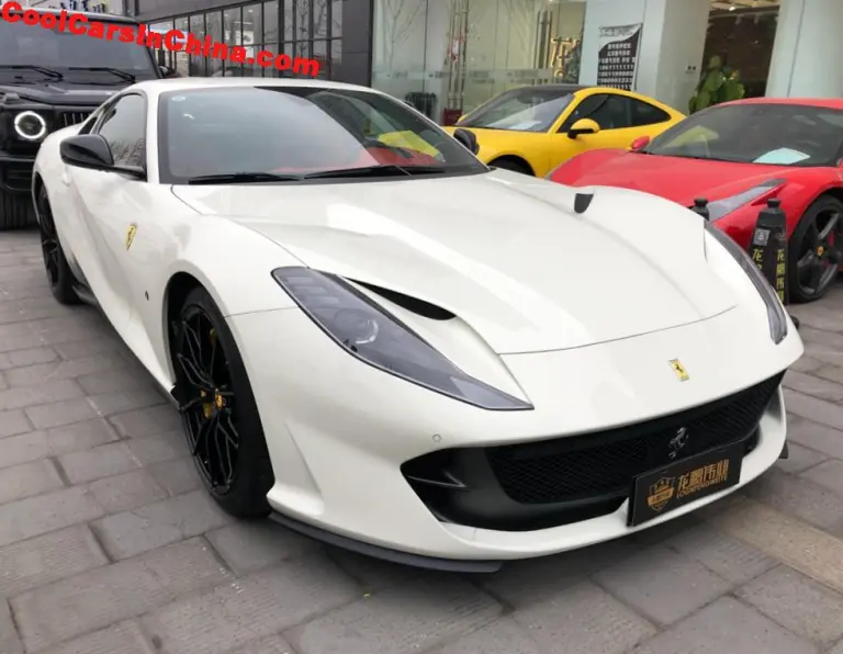 Ferrari 812 Superfast Is A Super Fast Italian Super Car In China ...