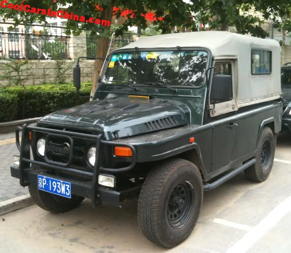 BAM Beijing BJ2023C Is A Cool Classic Chinese Off-Road Car ...