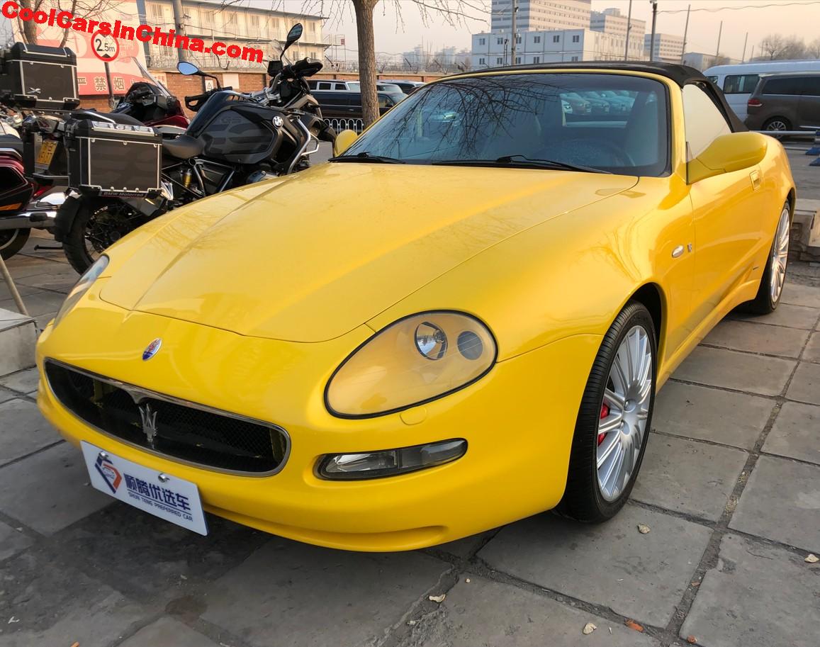 Maserati Spyder Cambiocorsa Is A Pretty Italian Sports Car In China ...