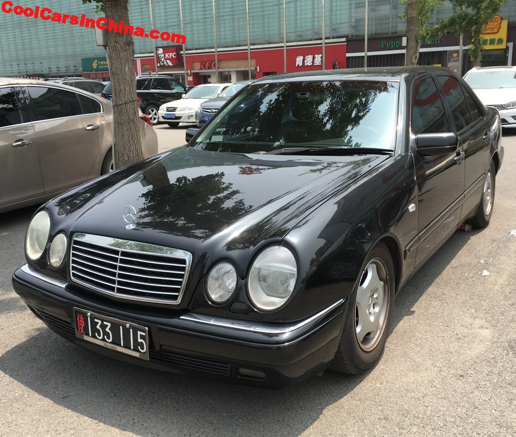 A Perfect W210 Mercedes-Benz E-Class Of The North Korean Embassy In ...